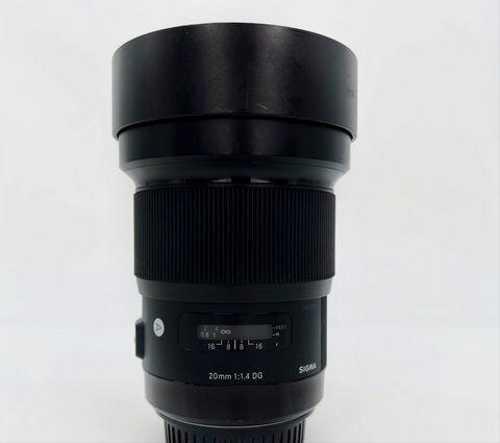 Sigma 20mm f/1.4 с грибком DG HSM Art Canon EF