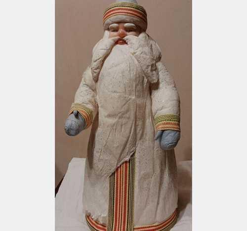 Дед Мороз, СССР, вата, 40 см