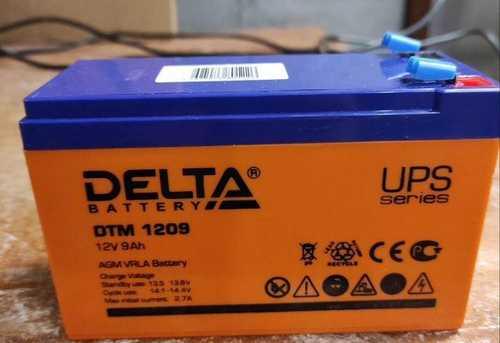 Аккумуляторная батарея для ибп Delta dtm1209