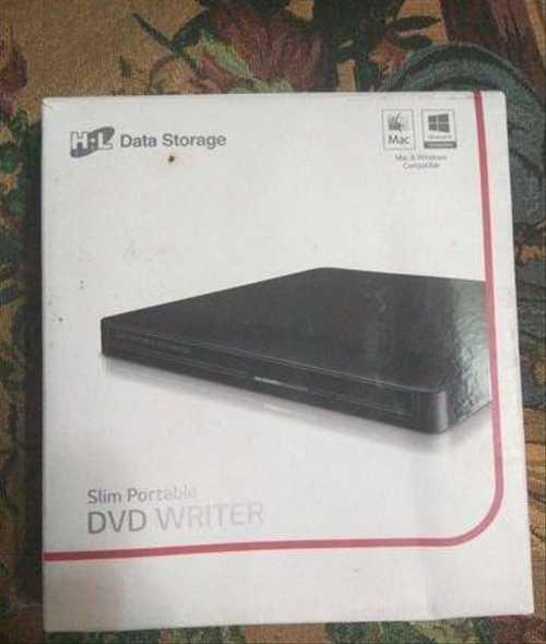 Портативный дисковод (HL Data Storage DVD Writer)