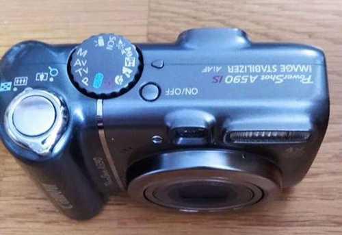Компактный фотоаппарат canon power shot A590is