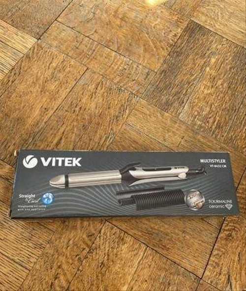 Плойка/утюжок для волос 2в1 vitek