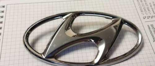 Значок эмблема Hyundai Elantra