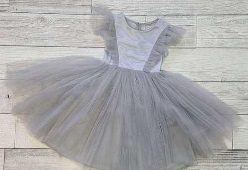 Новое Платье для девочки нарядное 98-118 см