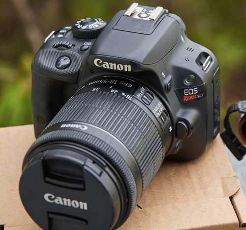 Canon 100d kit 18-55 STM