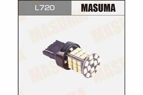 Лампа светодиодная Masuma W21W (W3x16d, T20), 12В