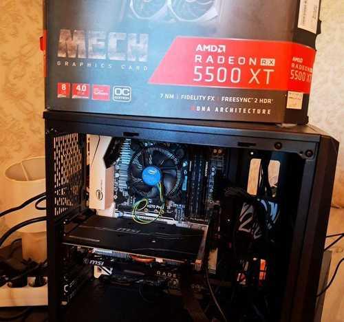 Видеокарта rx 5500xt