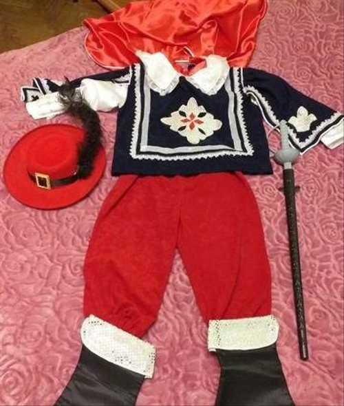 Карнавальный костюм " Мушкетёра" рост 152