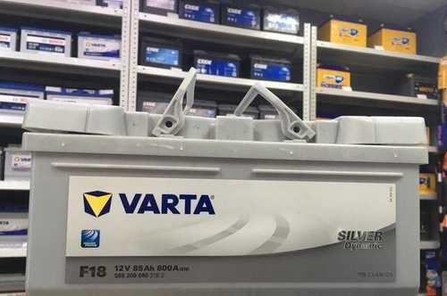 Аккумулятор 85Ah низкий Varta F18 на ford opel