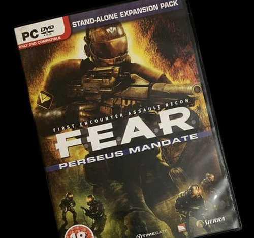 F.E.A.R. Perseus Mandate зарубежн лицензия DVD-box