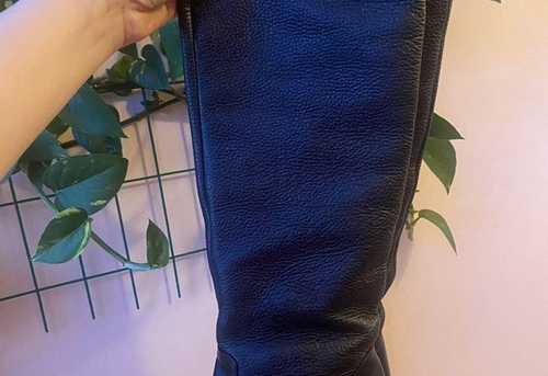 Зимние женские кожаные сапоги 36 размер