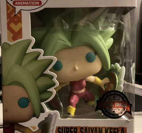 Funko pop dragon ball super saiyan kefla