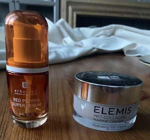 Пустые баночки Elemis Erborian