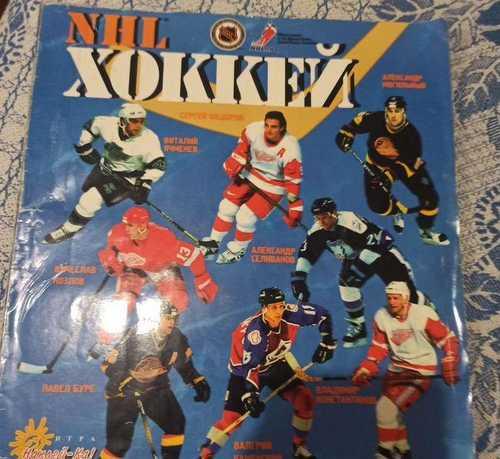 Альбом наклейки NHL 96 panini