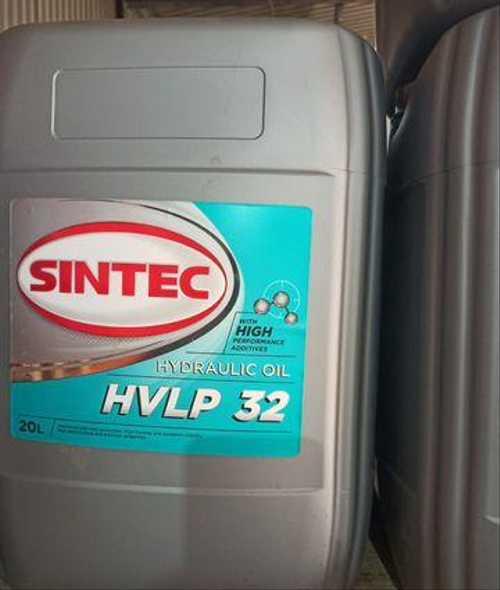 Гидравлическое масло sintec Hydraulic hvlp 20л