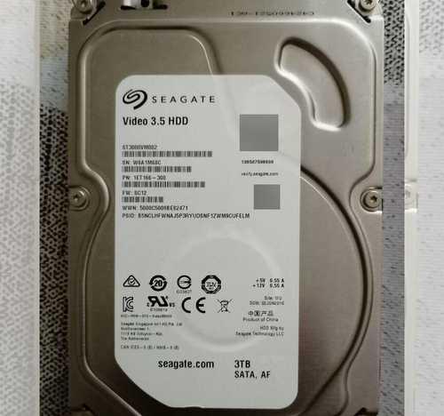 Seagate Video 3.5 HDD