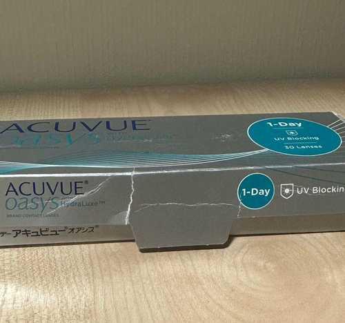 Линзы acuvue oasys hydraluxe -3,5