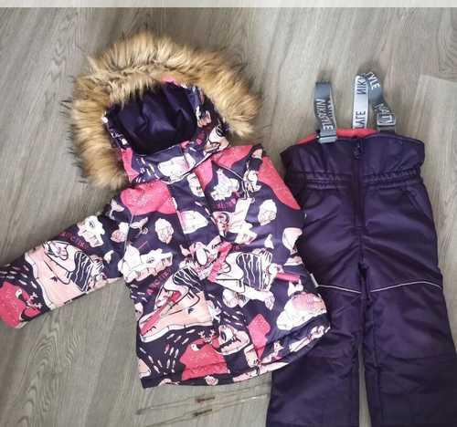 Зимний костюм для девочки Nikastyle 92