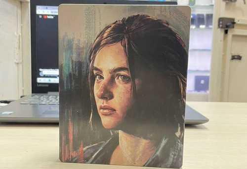 Диск PS4 the last of us steel book