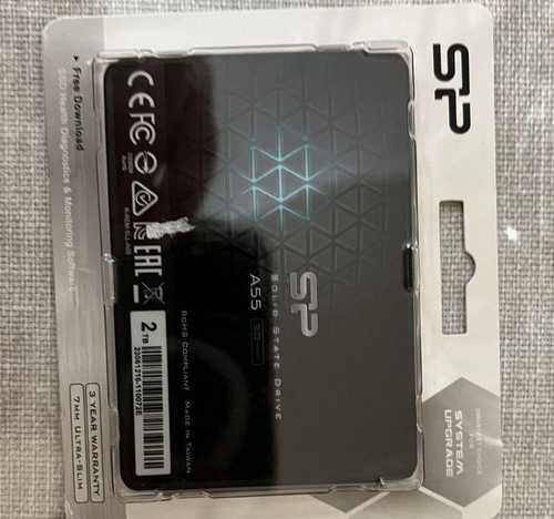 SSD накопитель Silicon Power Ace A55 2тб, 2.5"