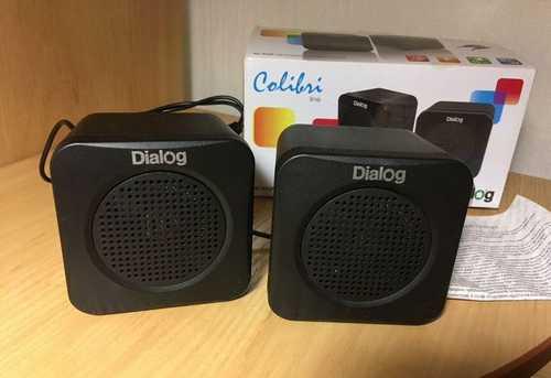 Компьютерные колонки Dialog Colibri AC-01UP Black