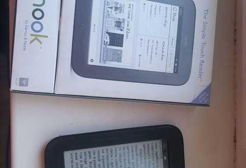 Электронная книга nook simple touch brn300