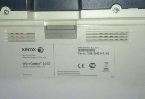 Мфу Xerox WorkCentre 3045, использовать как сканер