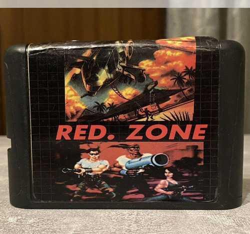 Red Zone Sega картридж стародел