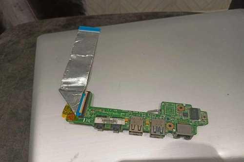 Дочерняя плата и шлейф ноутбука asus eee pc1215b