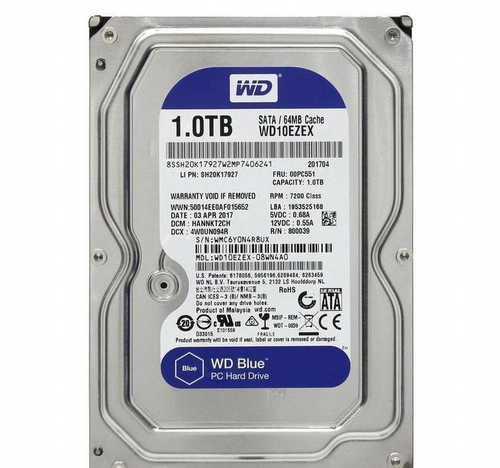 Жесткий диск 1 тб western digital