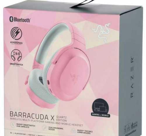 Игровые наушники Razer Barracuda X 2022 Pink