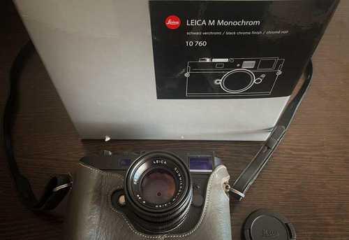 Leica monochrom + leica 50 summicron