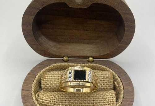 Новое золотое мужское кольцо 585 пробы 5,93 гр