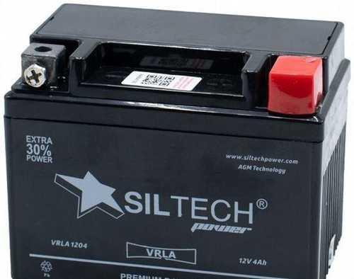 Аккумулятор siltech vrla 1204 (ytx4l-BC) 4 Ач 60 А