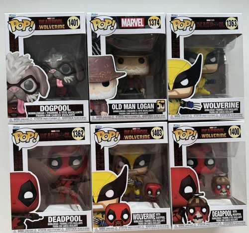 Funko pop deadpool and wolverine