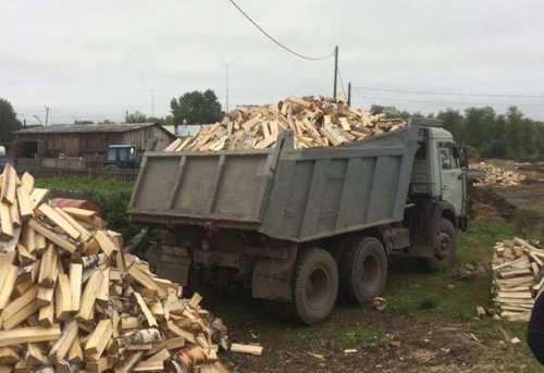Дрова березовые колотые