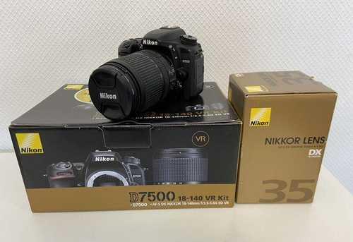 Nikon D7500 18-140 VR Kit