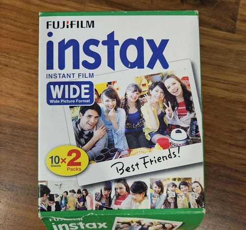 Картриджи instax wide 20шт