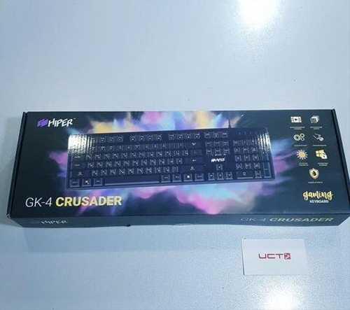 Клавиатура Hiper GK-4 crusader Black