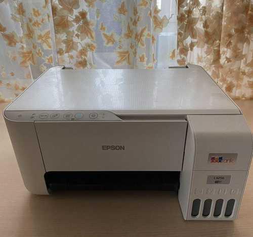 Принтер Epson мфу Струйное 7e3J4k, белый