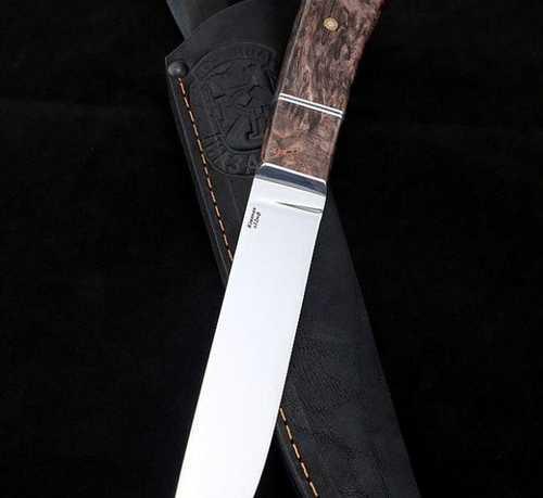 Охотничий нож Карачаевский бичак Х12мф береза