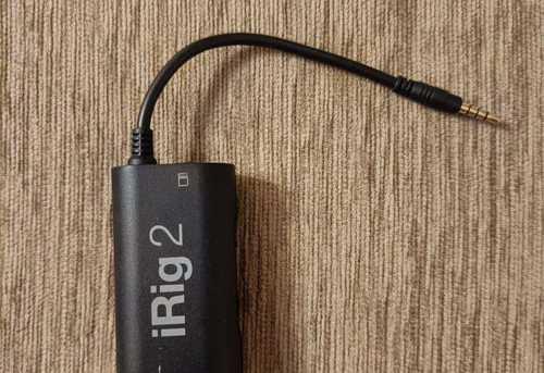 IRig 2 гитарный интерфейс