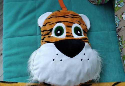 Тигр плед с подушечкой
