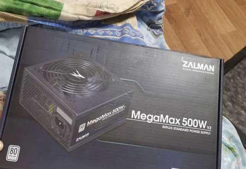Блок питания zalman MegaMax (TXll) ZM500-txii