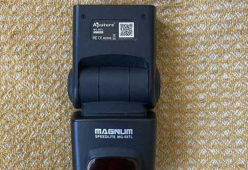Вспышка камеры Magnum Speedlite MG-58TL