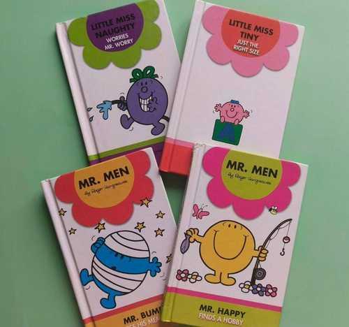 Детские английские книги Mr. Men