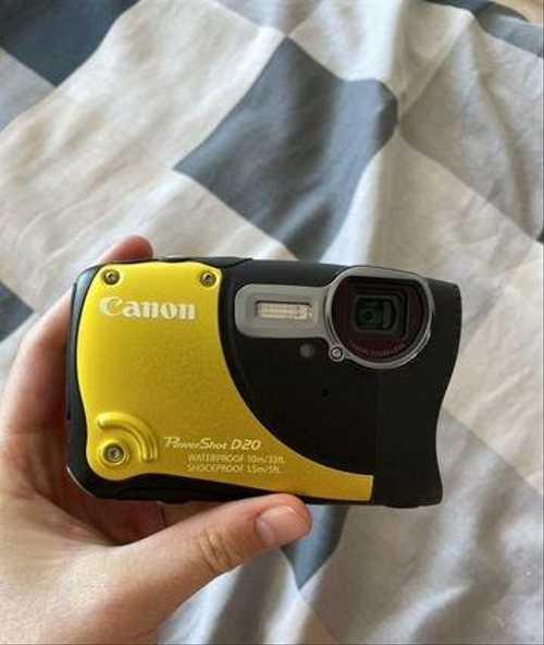 Подводный фотоаппарат Canon Powershot D20