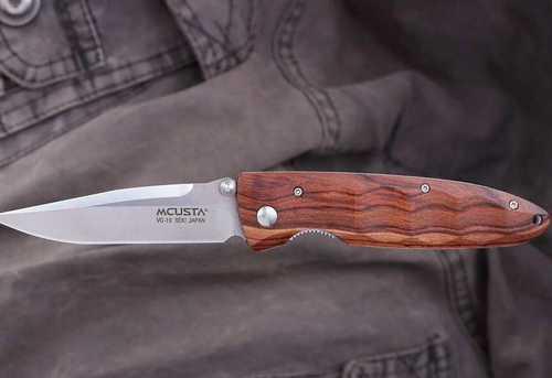 Складной нож Basic Folder Rosewood Handle Mcusta