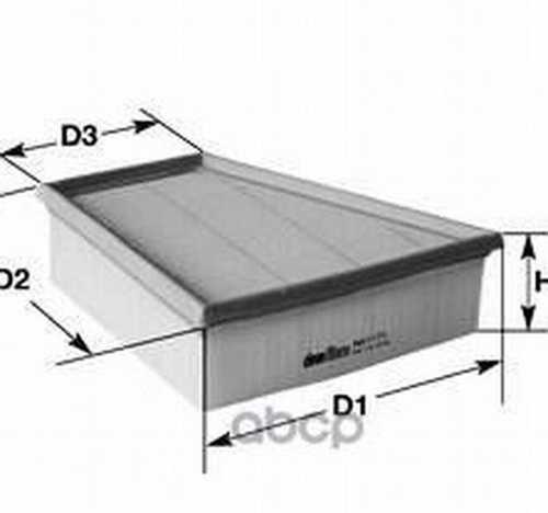 Фильтр воздушный Clean Filters 358