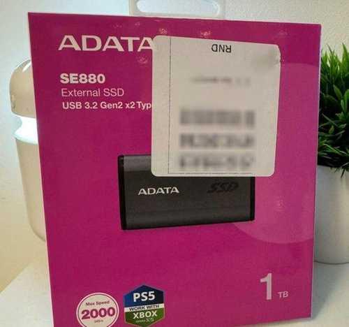 Внешний диск SSD A-Data SE880, 1тб